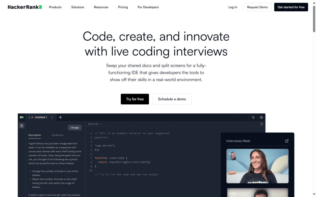 Top 10 Coding Interview Platforms in 2025 - HireHunch Blog